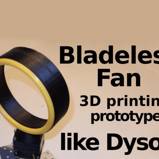 Download free STL file Bladeless Fan - SgaboLab Prototype • 3D printer ...