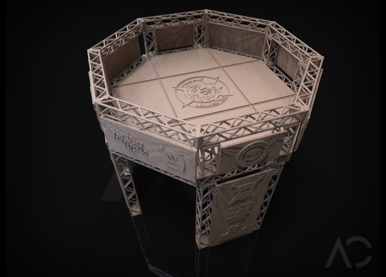 Free OBJ file Kill Team Freak Wars 20 Online Tournament Table ⚔・Design ...