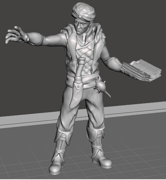 STL file Frostgrave Summoner・3D printable model to download・Cults