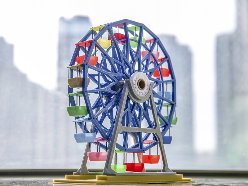 Free STL file Grande roue rotative colorée・3D printing design to ...