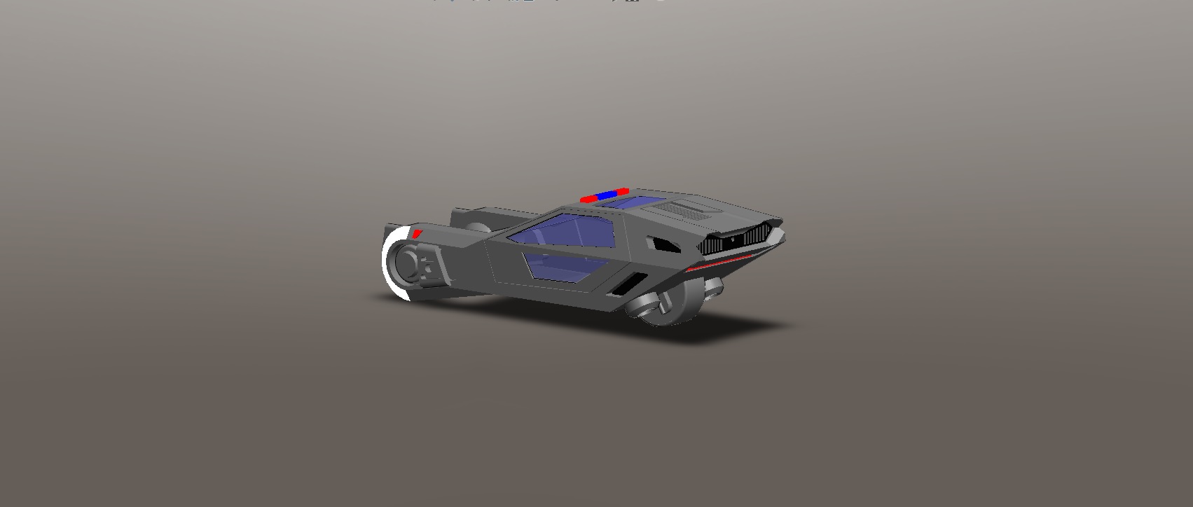 STL file Blade Runner 2049 car・3D printable design to download・Cults