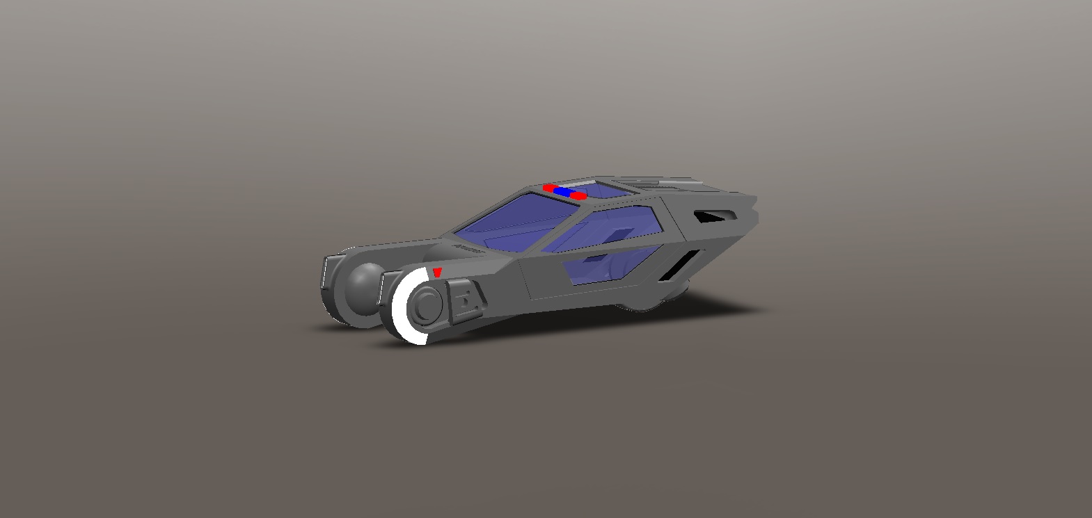 STL file Blade Runner 2049 car・3D printable design to download・Cults
