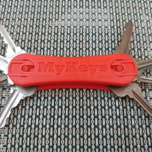 Download STL file MyKeys Multi Key - Key Holder • 3D printable object ...