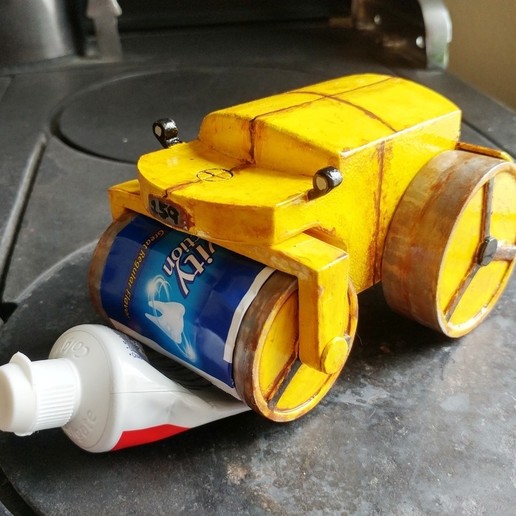 Download STL file Who Framed Roger Rabbit Steam Roller Tooth Paste ...