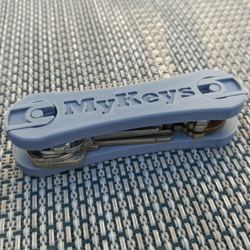 Download STL file MyKeys Multi Key - Key Holder • 3D printable object ...