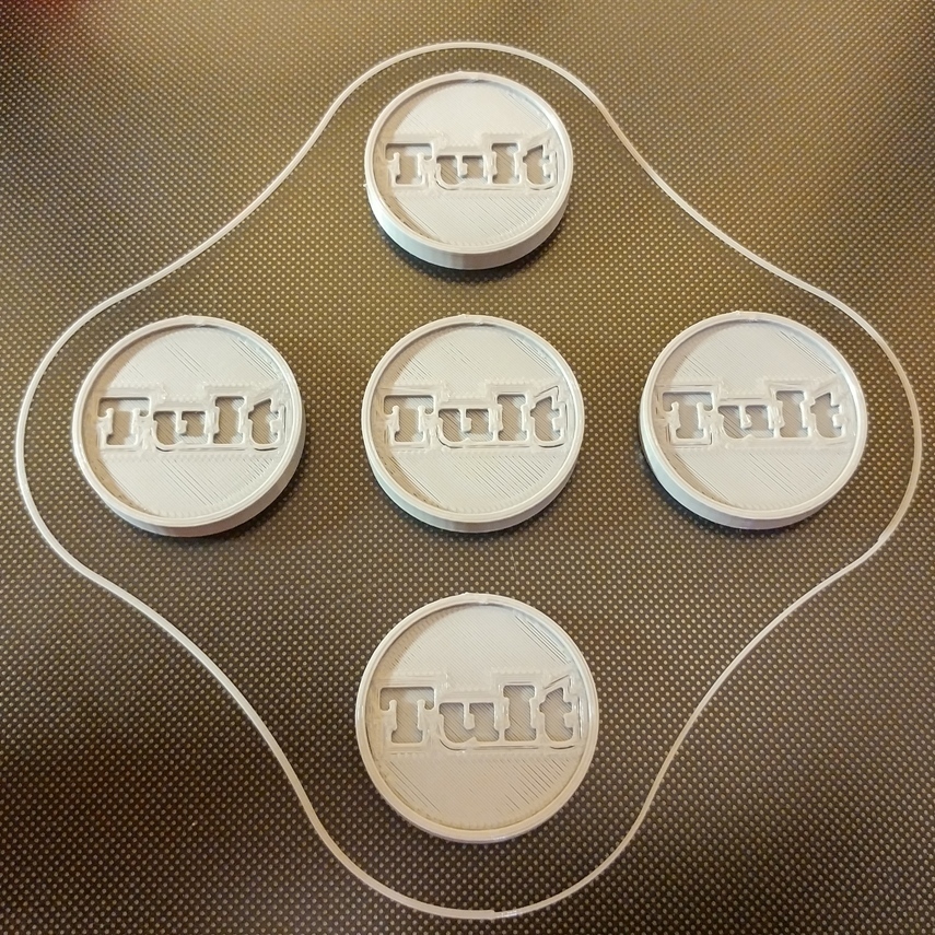 Archivo STL gratis Round Tuit・Modelo para descargar y imprimir en 3D・Cults