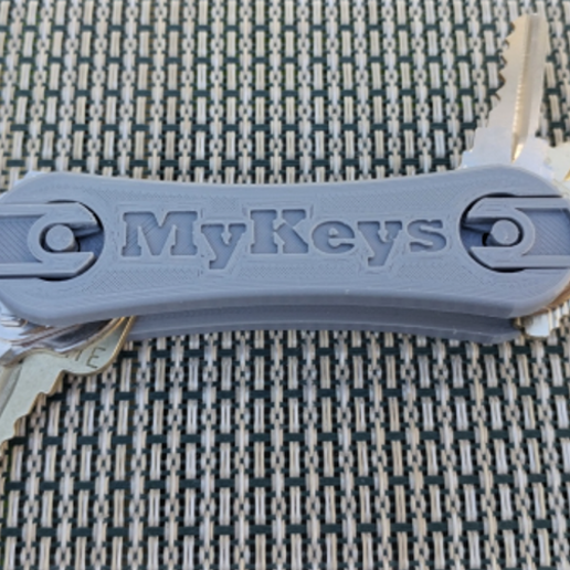 Download STL file MyKeys Multi Key - Key Holder • 3D printable object ...