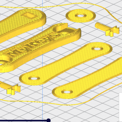 Download STL file MyKeys Multi Key - Key Holder • 3D printable object ...