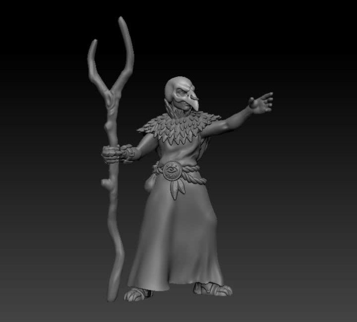 Free STL file Ravenman 👨・3D printing template to download・Cults