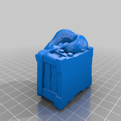 Download free STL file Supportless Chest Mimic • 3D printer design ・ Cults