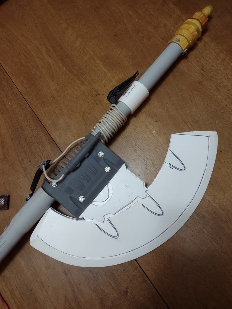 Free 3D file Star Wars Vibroaxe Head・Design to download and 3D print・Cults