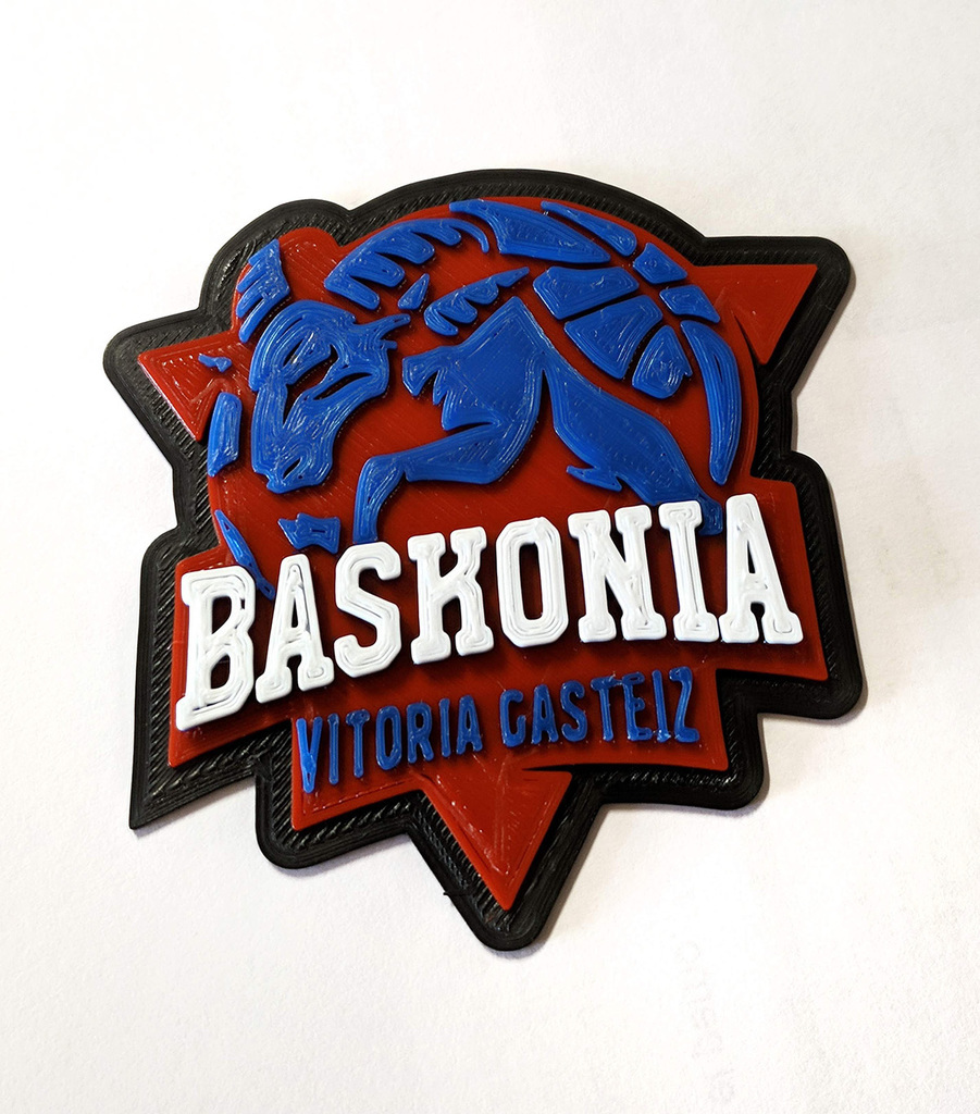 Free 3D file Logo Baskonia・Design to download and 3D print・Cults