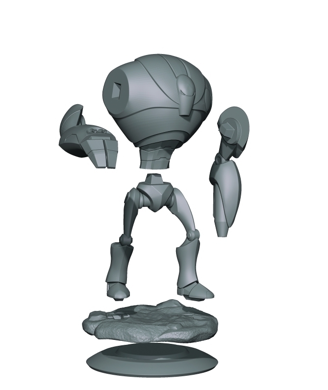 STL file Infinity Super Battle Droid ♾️・3D print object to download・Cults