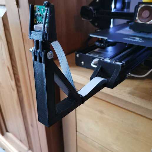 Download free 3D model Raspberry pi camera mount for Ender 3 Pro ・ Cults