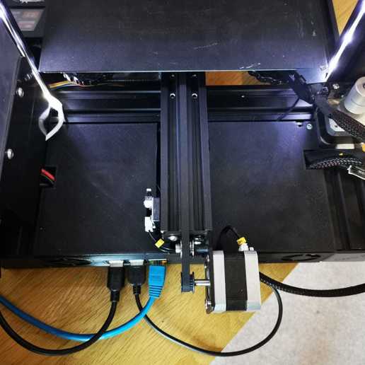 Download STL file Ender 3 rear electronics/Raspberry Pi 4 enclosure ...
