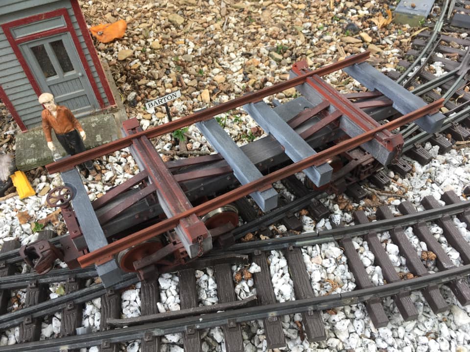 STL file G Scale Snap on Rails Kit for Bachman Skeleton Log Cars 💀・3D ...