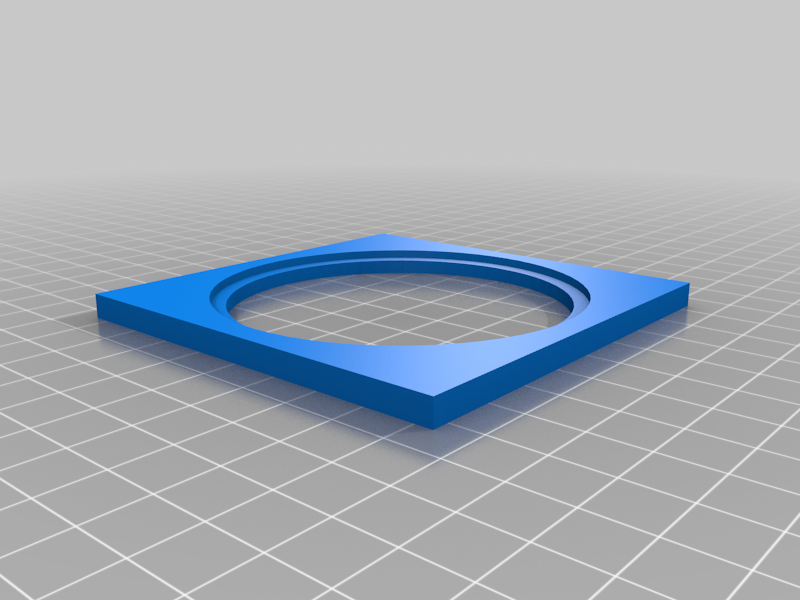 Free 3D file Speaker frame for 3" speaker 🔉・3D printable model to ...