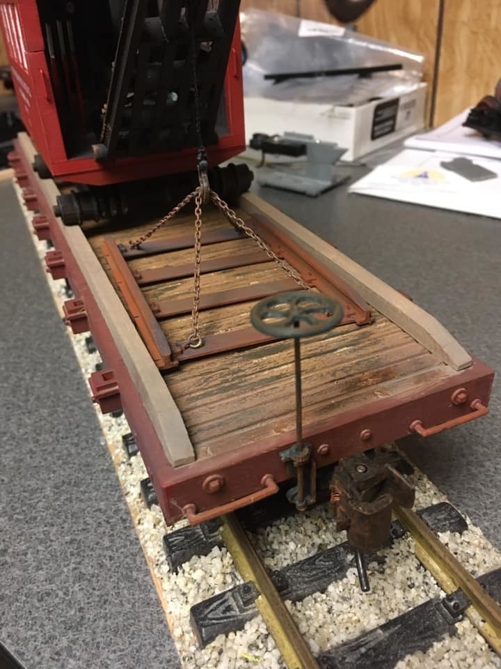 Free STL file Logging Flat Car Brake Stand 🚗・3D printable design to ...