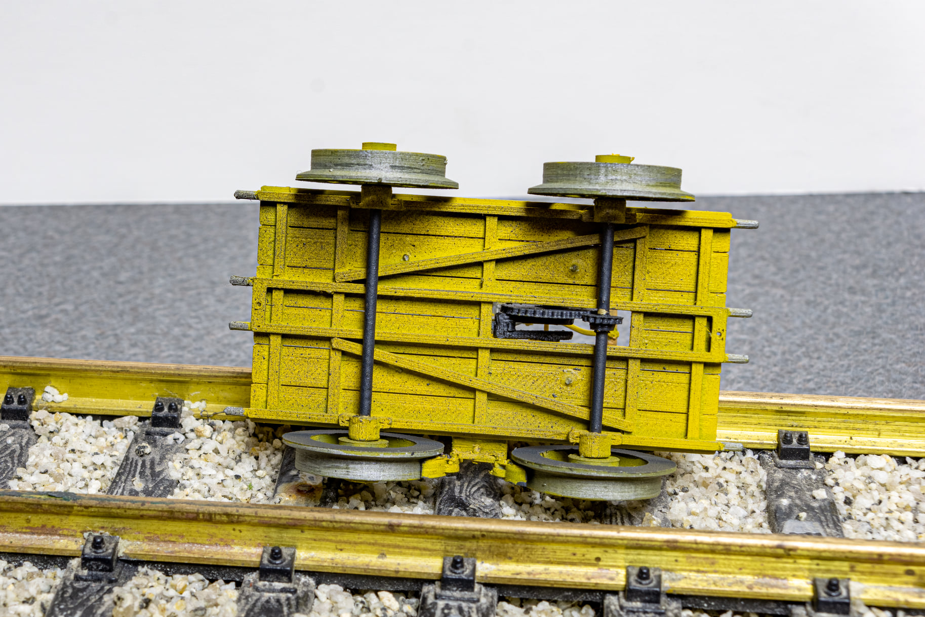 STL file G Scale Hand Car and Trailer 1:24 ・3D print object to download ...