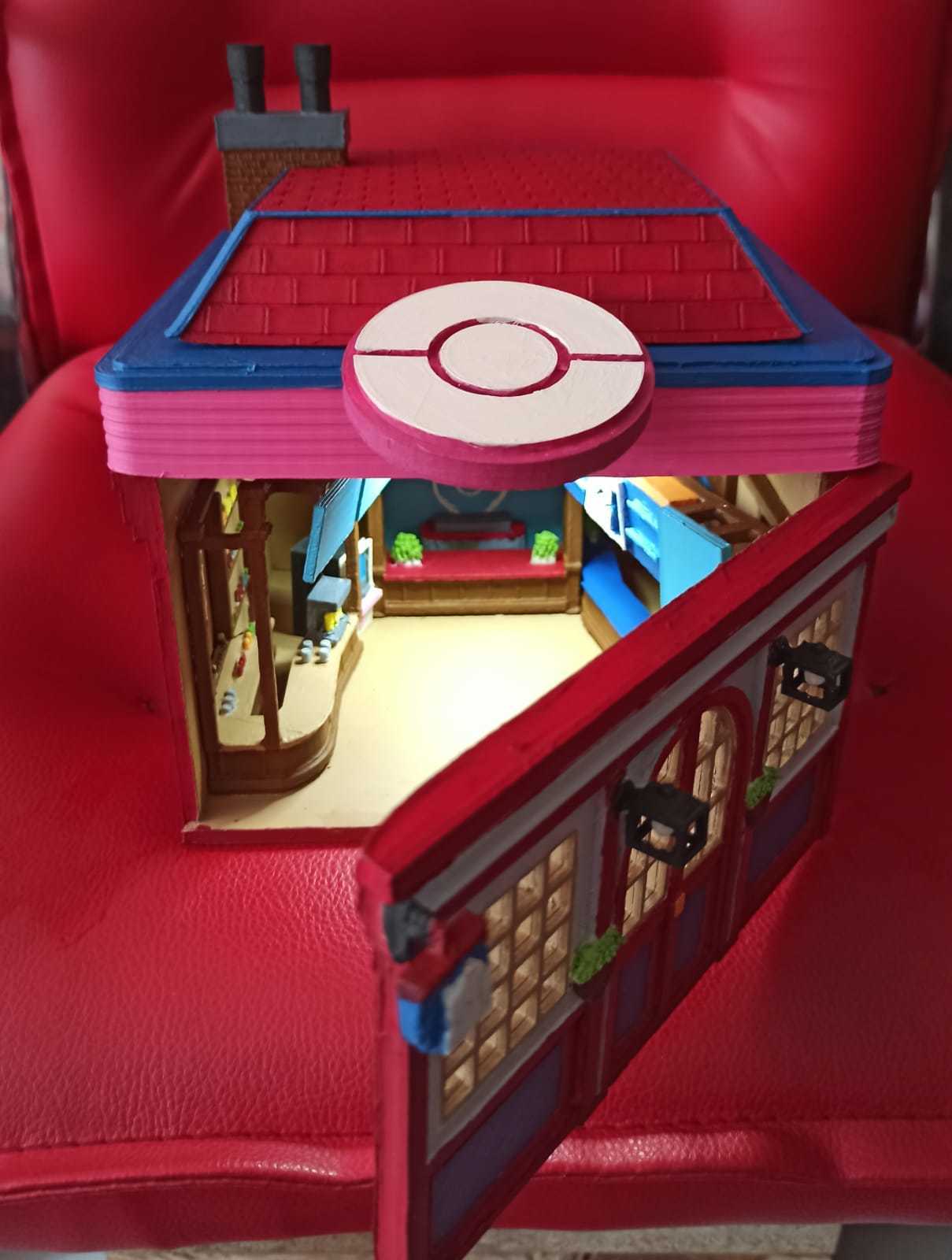 3D file POKEMON CENTER POKEMON SWORD & SHİELD・3D print model to ...