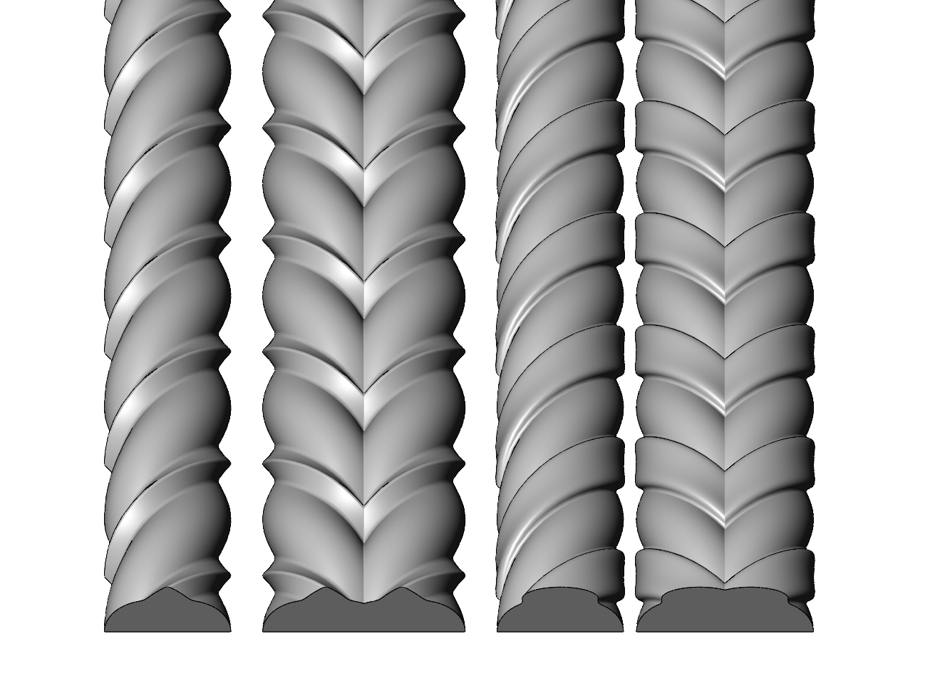 STL file Rope and braids pattern relief 3D print model 🪵・3D printer ...