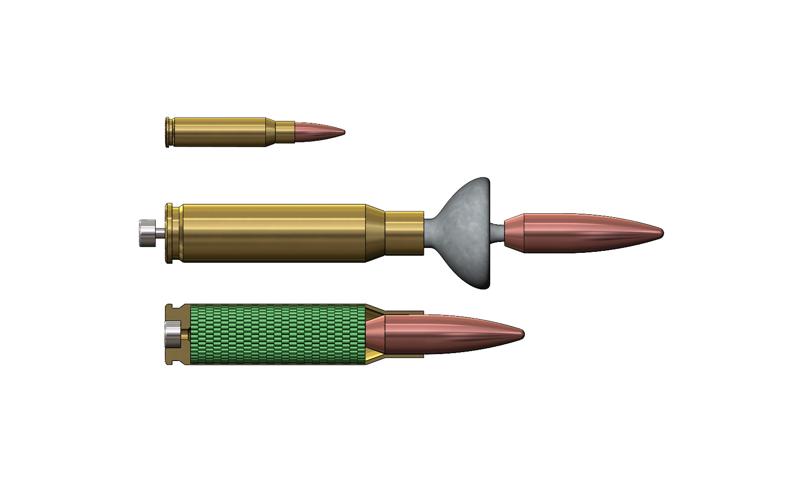 STL file Anatomy of a 308 Winchester Cartridge 3D print model・3D ...