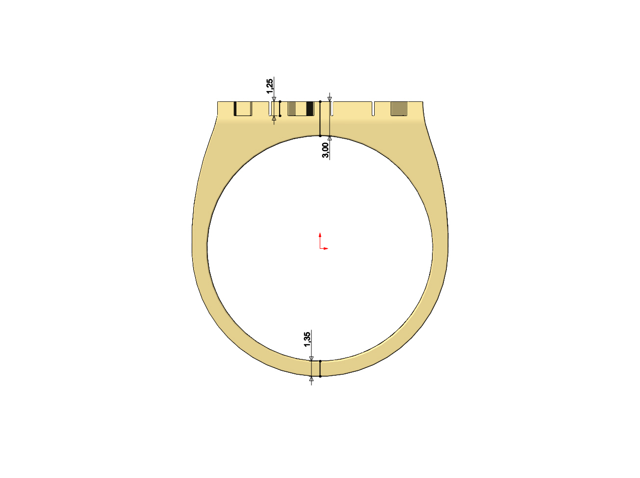 STL file Amen statement name ring US size 7to10 3D print model 💍・3D ...