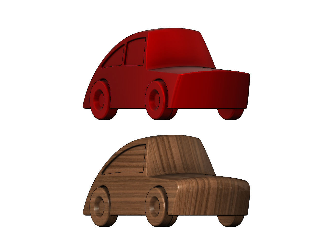Download STL file Miniature car toy 3D print model • 3D print design ...