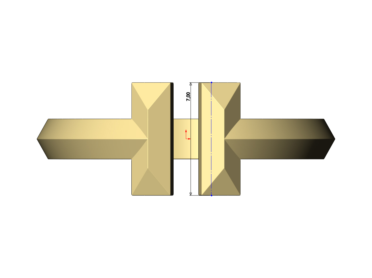 Archivo STL Réplica de la banda de la doble T, modelo de impresión en ...