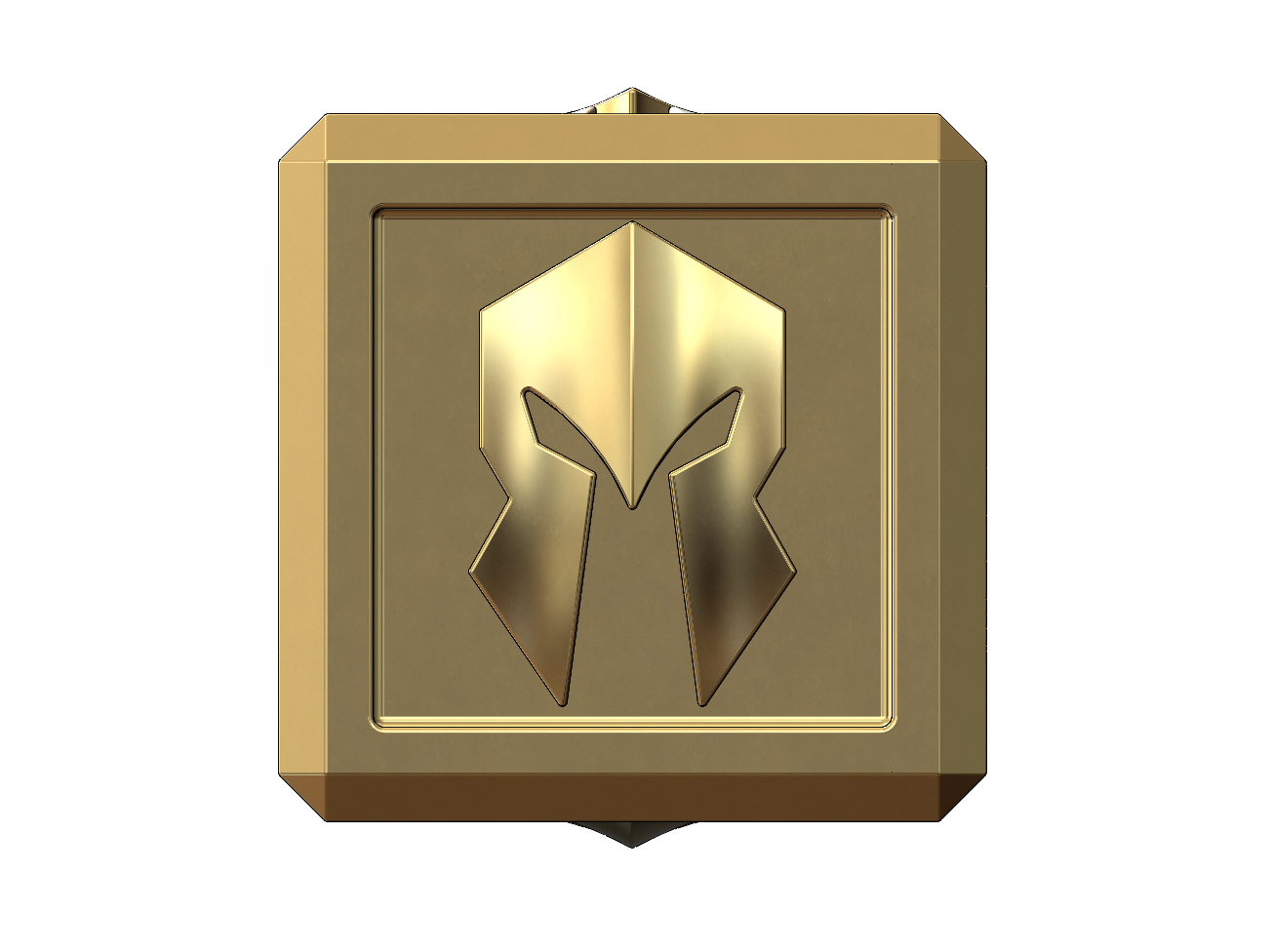 STL file Spartan helmet cube bead and pendant 3D print model 🪖・3D ...