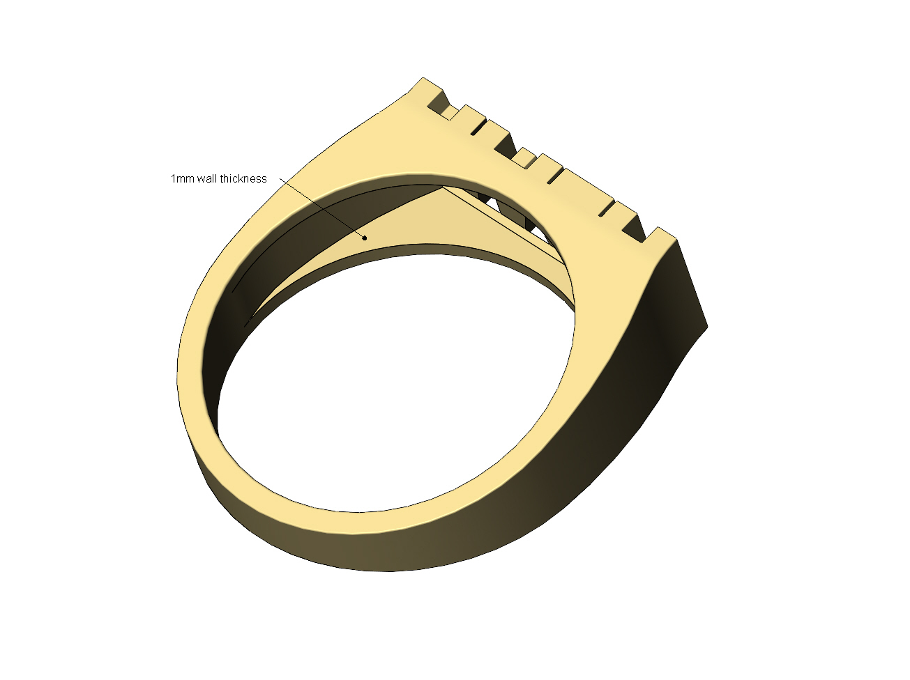 STL file Amen statement name ring US size 7to10 3D print model 💍・3D ...