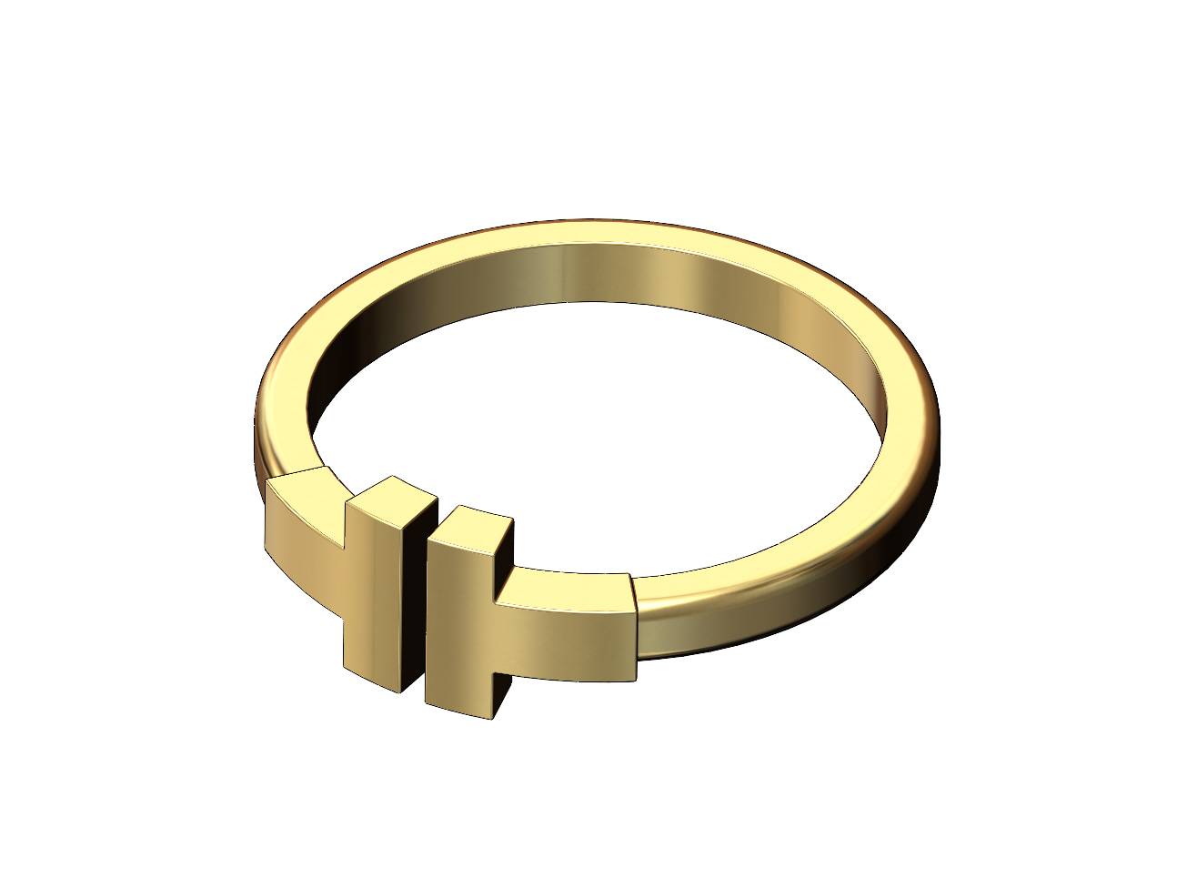 STL file Double T band size 5to11 3D print model・3D print design to ...