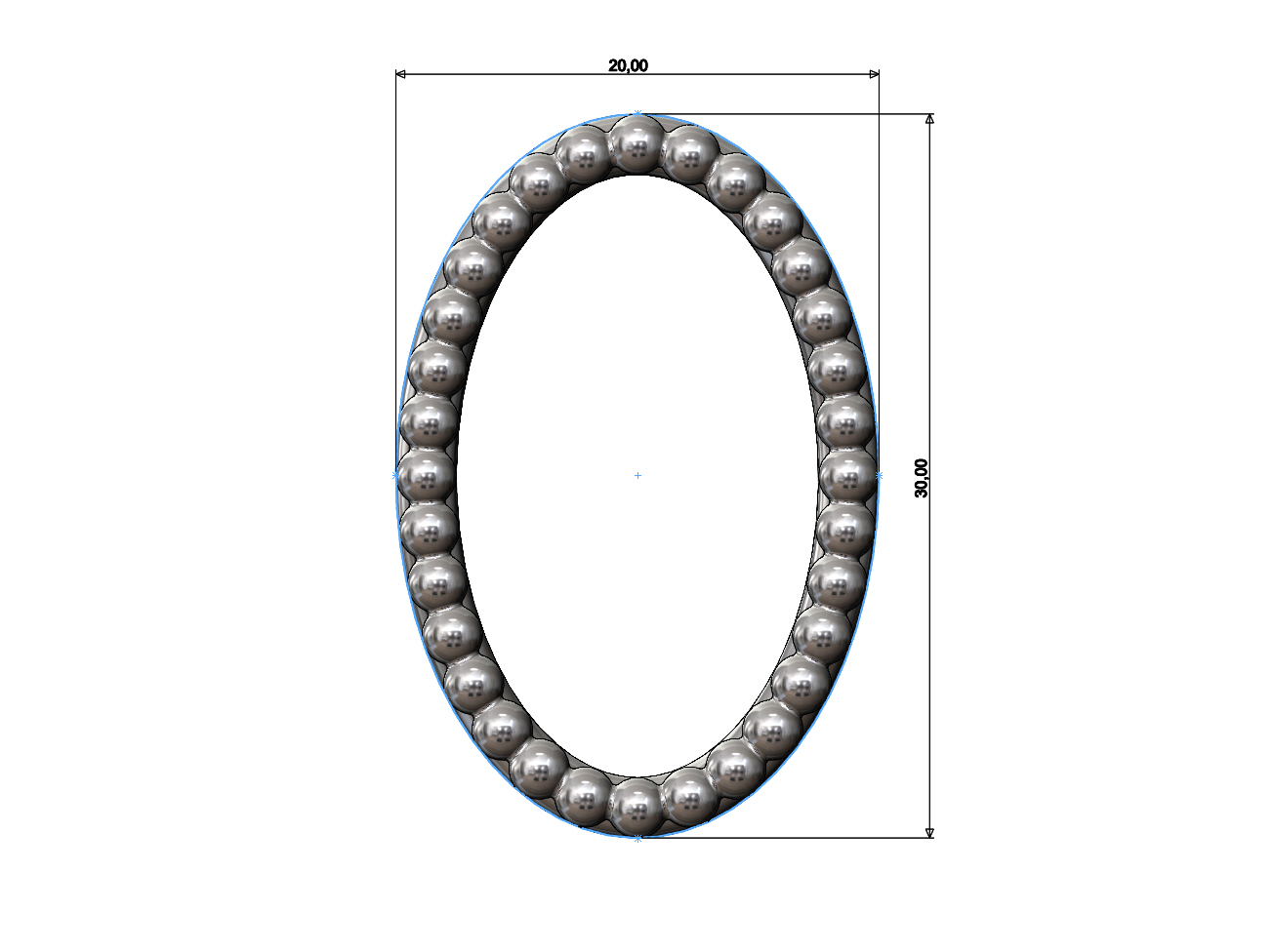 STL file Oval shaped frames 3D print model・3D printable model to ...
