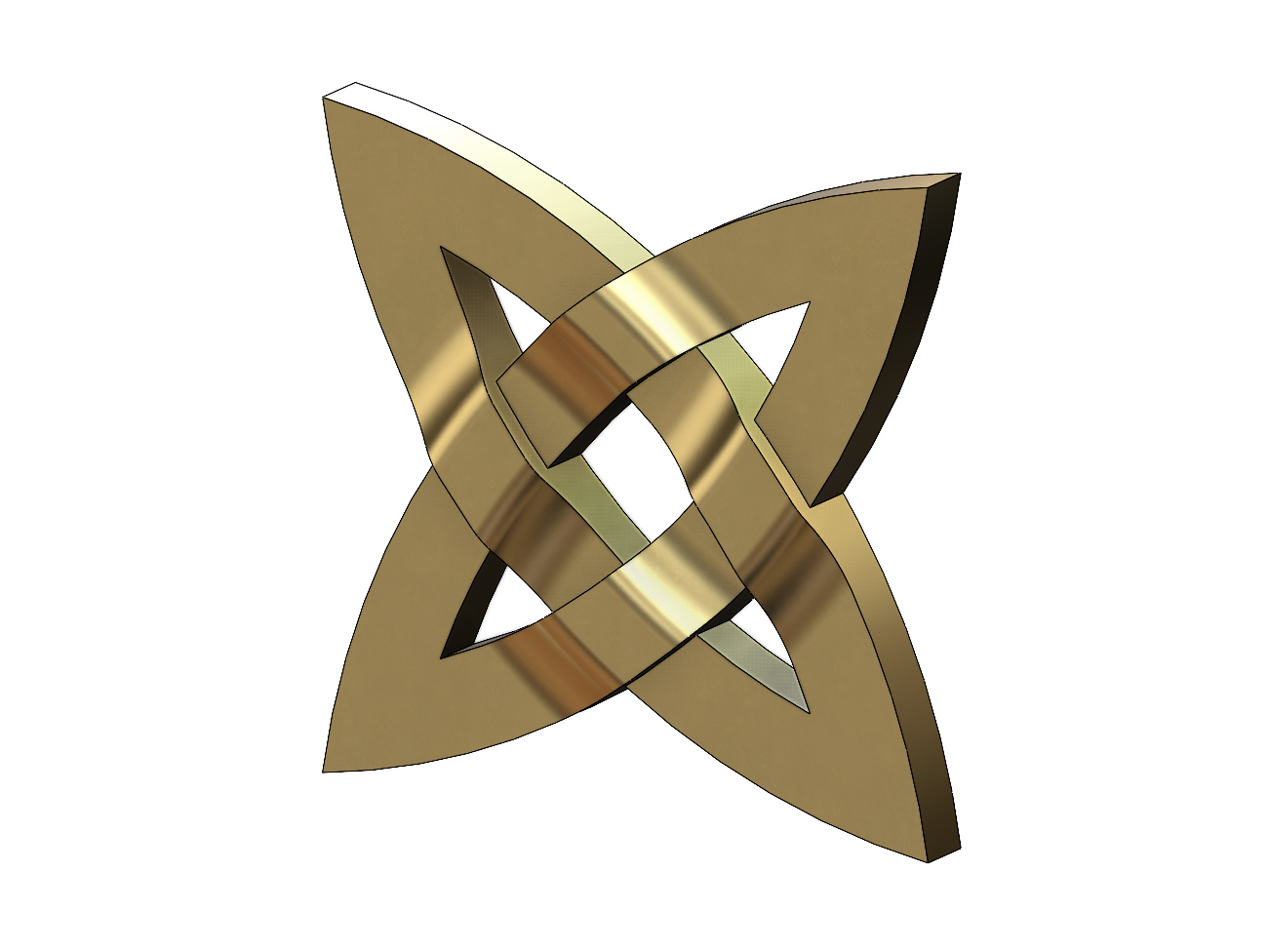 STL file Collection of basic celtic knots ornaments 3D print model 💍・3D ...