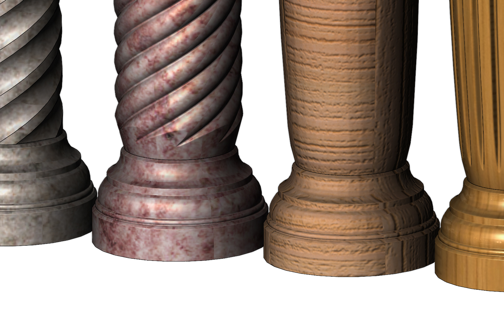 STL file Miniature model making columns 3D print model 🏛️・3D printer ...