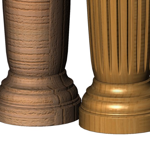 Download 3MF file Miniature model making columns 3D print model • 3D ...