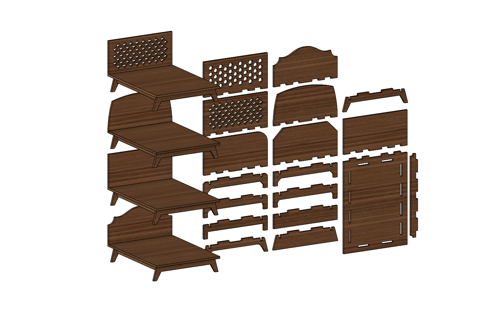 STL file Miniature bed bedroom furniture for model making prop 3D print ...