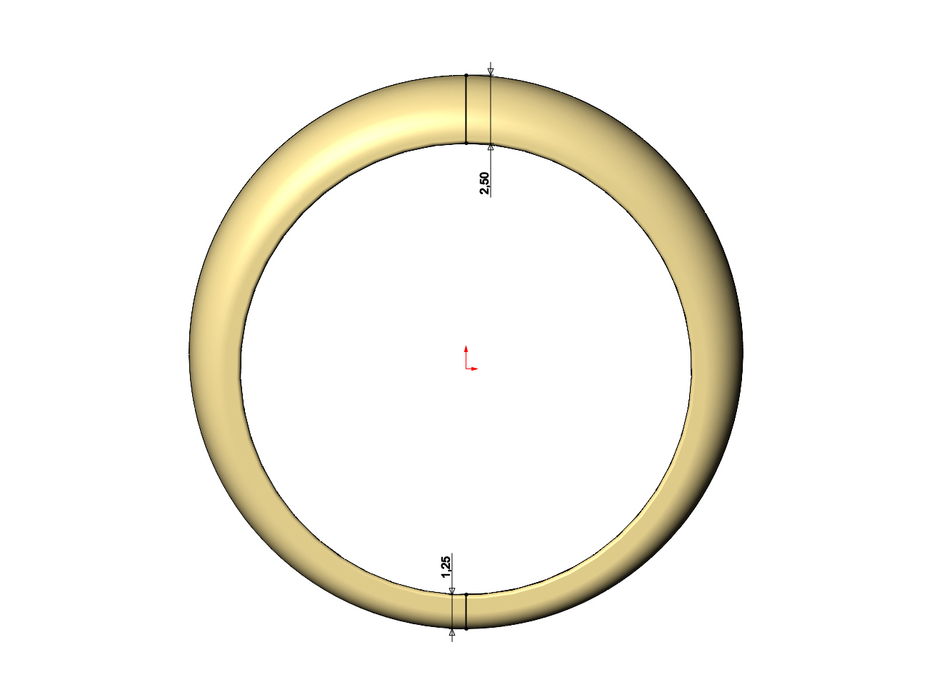 STL file Double dome ring 3D print model 💍・Design to download and 3D ...