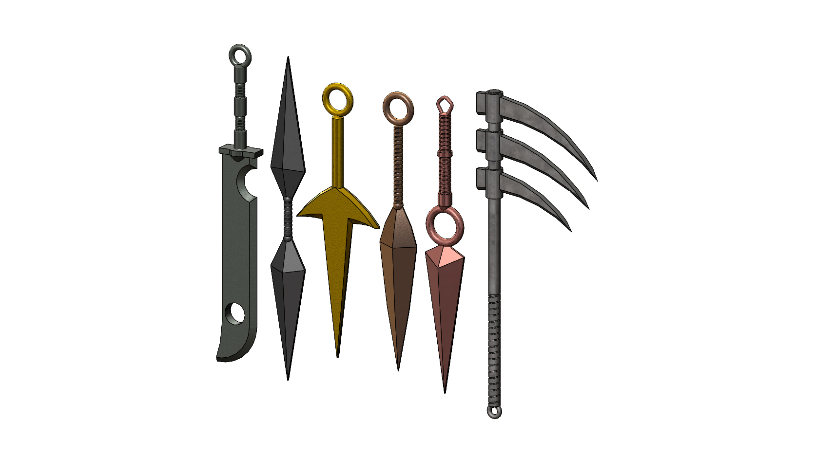 Naruto Ninja Weapons Pack