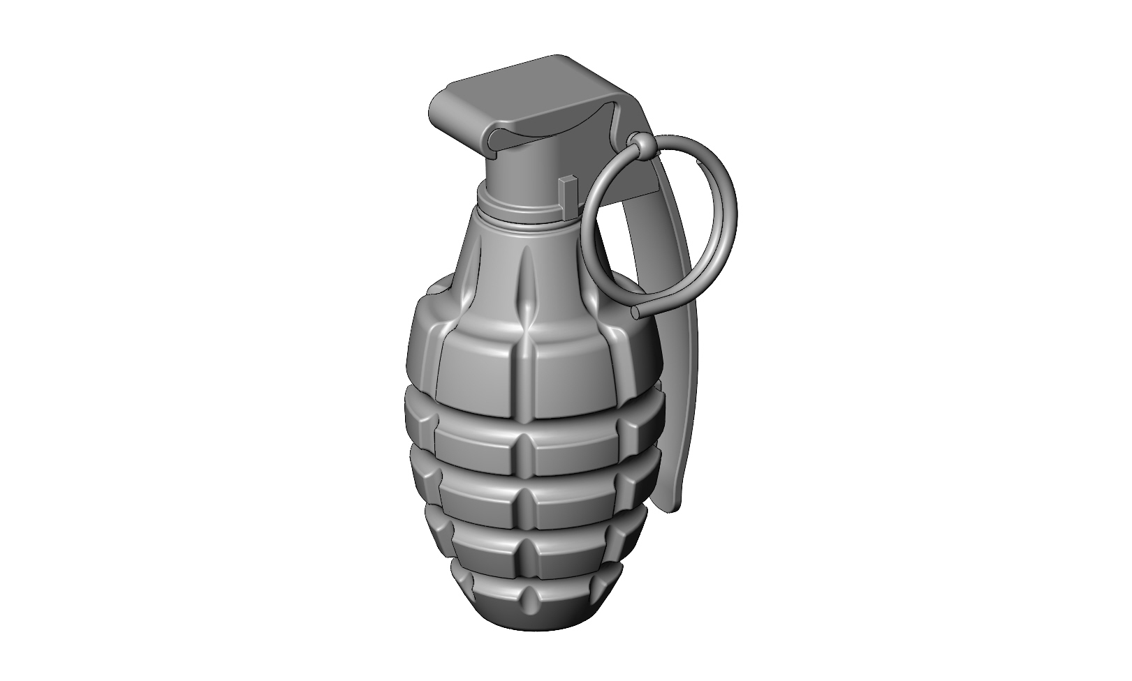 Download STL file Fragmentation grenade 3d print model • 3D print ...
