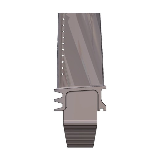 Download 3MF file Turbine blade 3d print model • 3D printable object ...