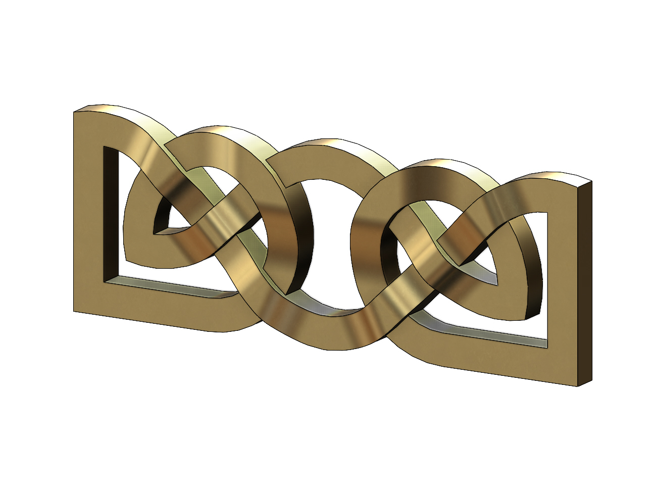 STL file Collection of basic celtic knots ornaments 3D print model 💍・3D ...