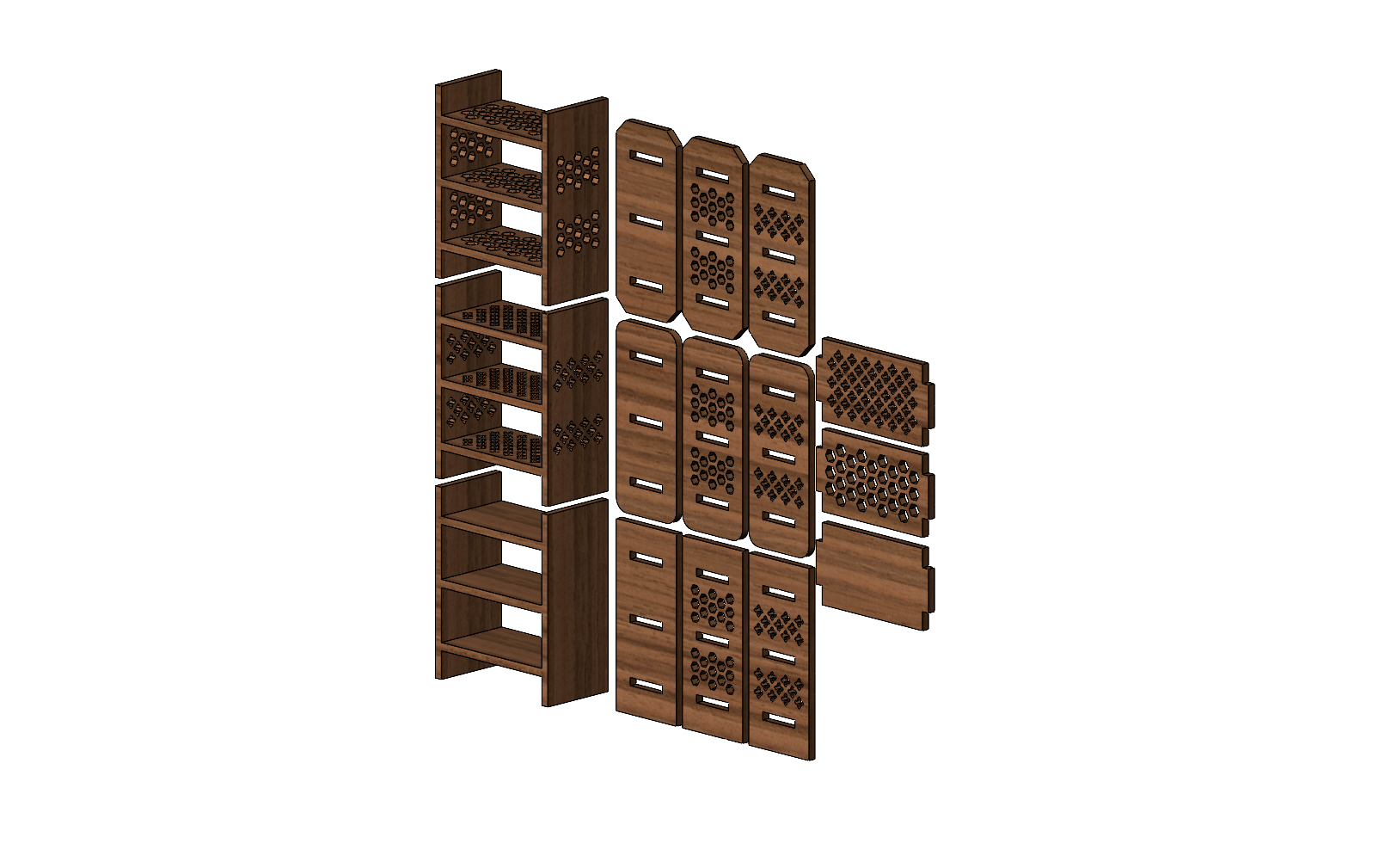 STL file Miniature shelf bedroom furniture for model making prop 3D ...