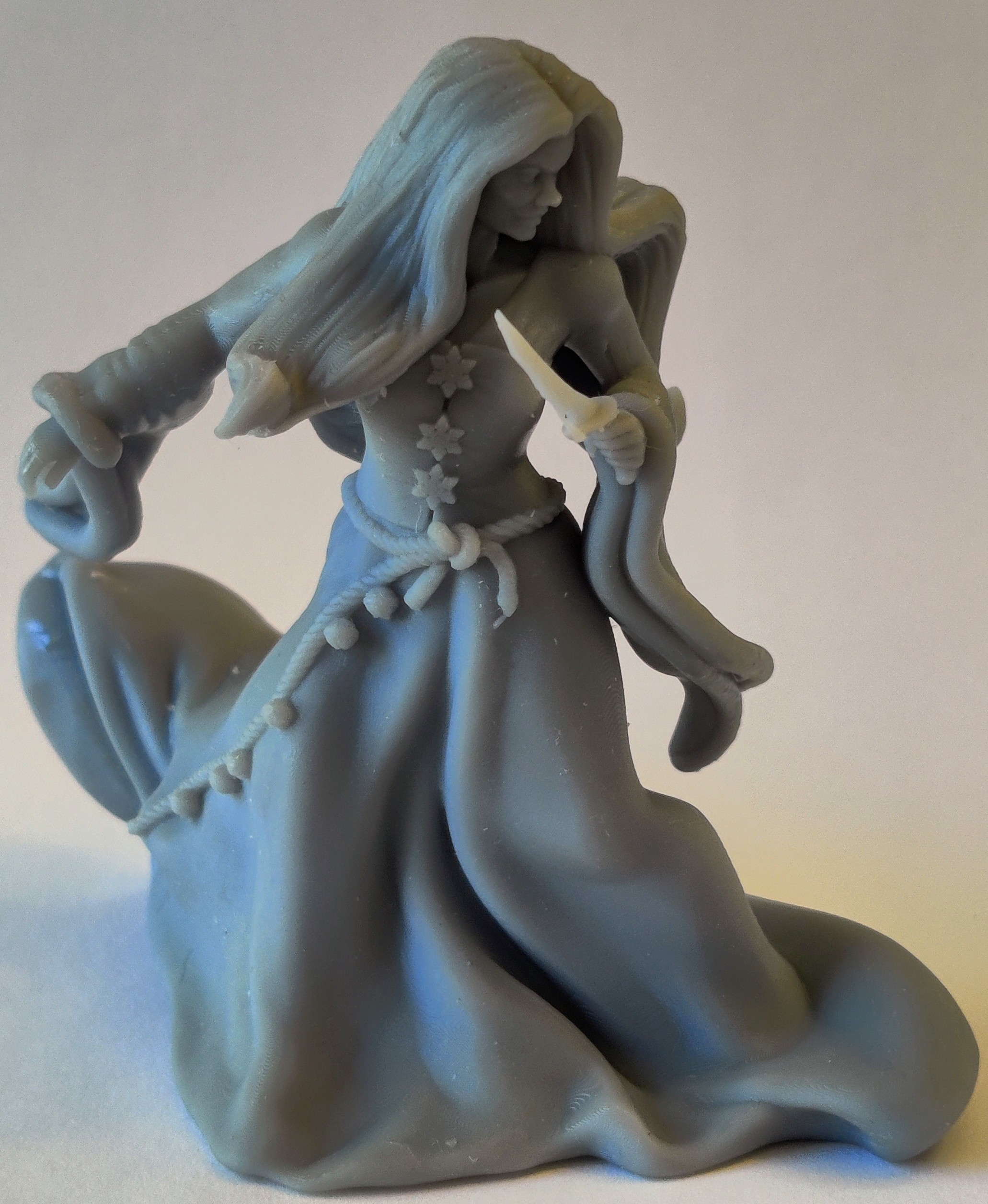 Archivo 3D Perchta - Bruja de la Navidad - PRE APOYADO・Modelo para ...