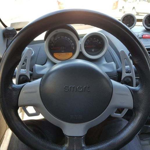 Download 3D model Shift paddle extensions for Smart Roadster 452 ...