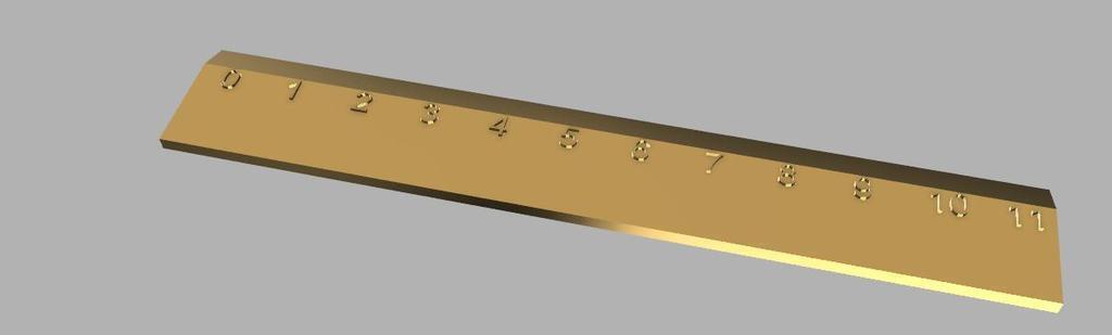 Free STL file Ruler・3D print design to download・Cults