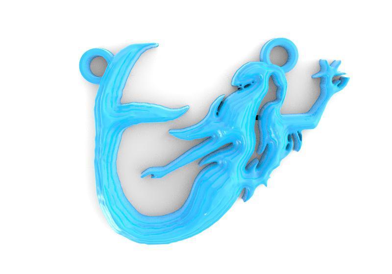 STL file Mermaid 2 🧜‍♀️・3D printable model to download・Cults