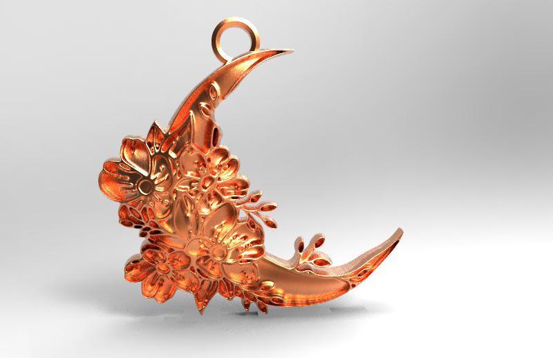 STL file Moon・3D printing idea to download・Cults