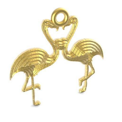 Download 3D printer designs Flamingo pendant ・ Cults