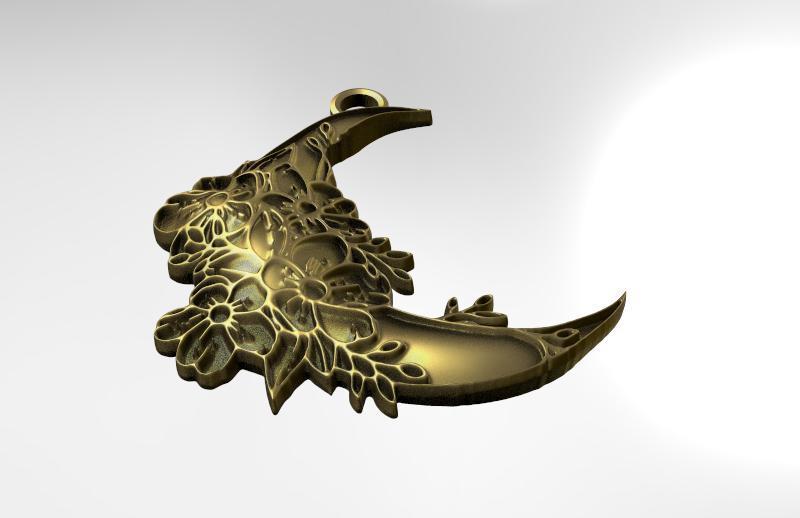 STL file Moon・3D printing idea to download・Cults